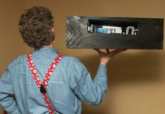 "Pizza Hill" N-scale Model Train Layout